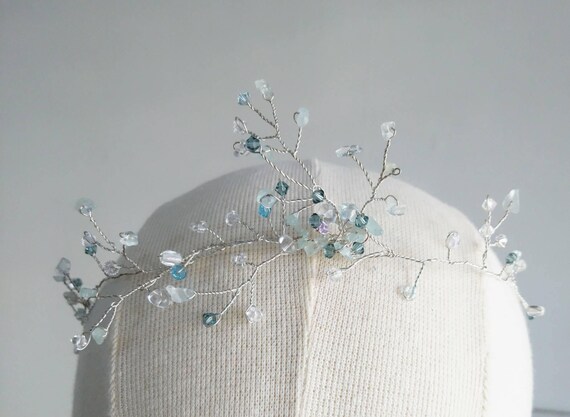 Snow Queen Tiara Ice Queen Crown Crystal Crown Winter | Etsy