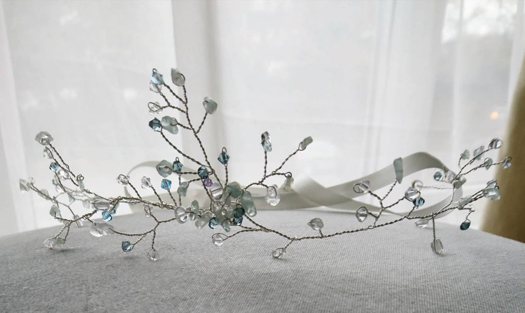 Snow Queen Tiara, Ice Queen Crown, Crystal Crown, Winter Wedding ...