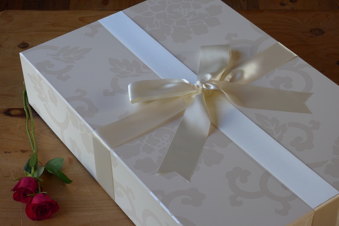Traditional Standard Wedding Dress Storage Box in Endsleigh - Etsy