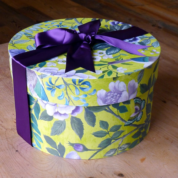 Decorative Hat Box - Etsy