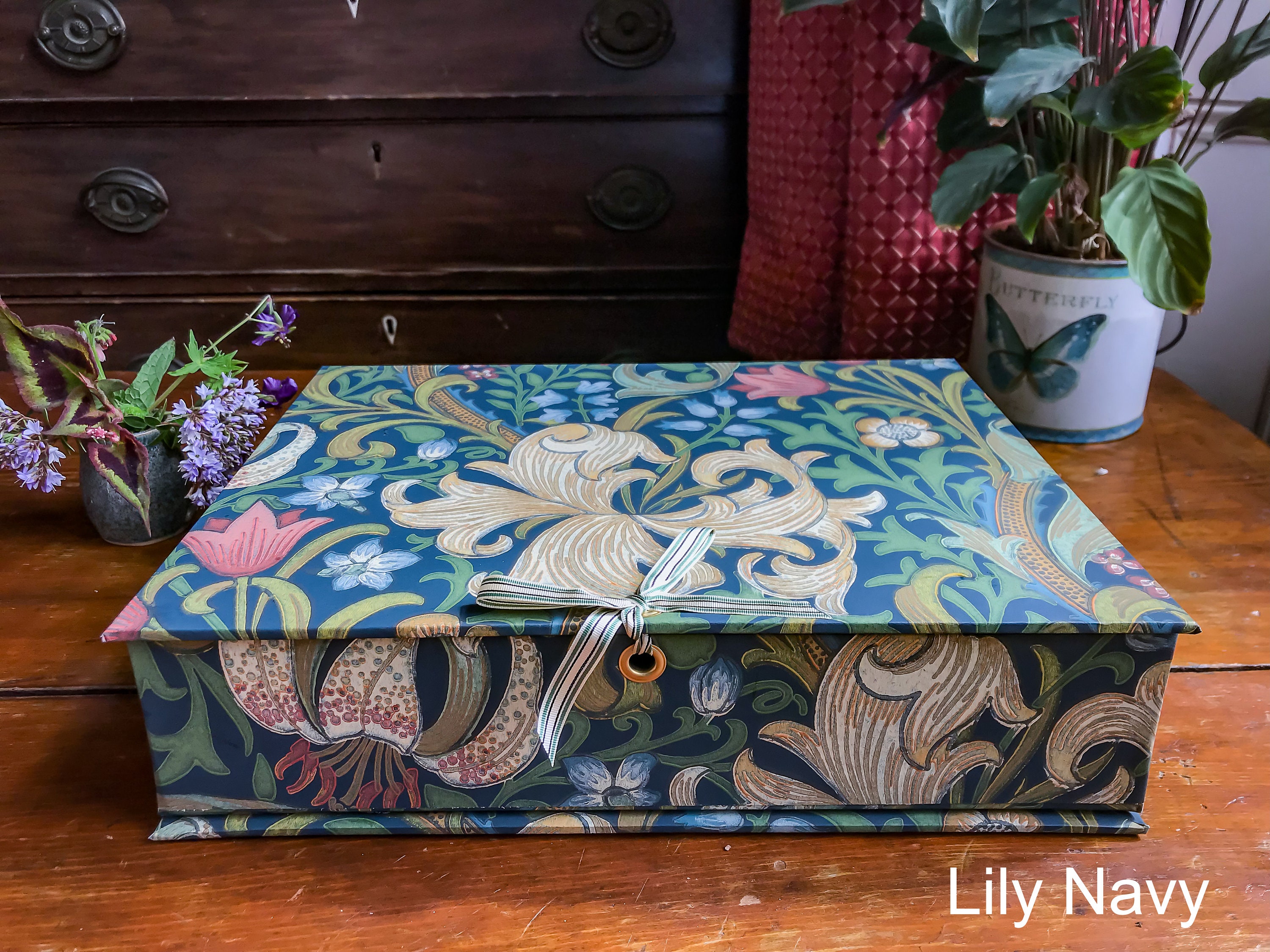 William Morris Box File A4 Office Collection & Stationery | Etsy UK