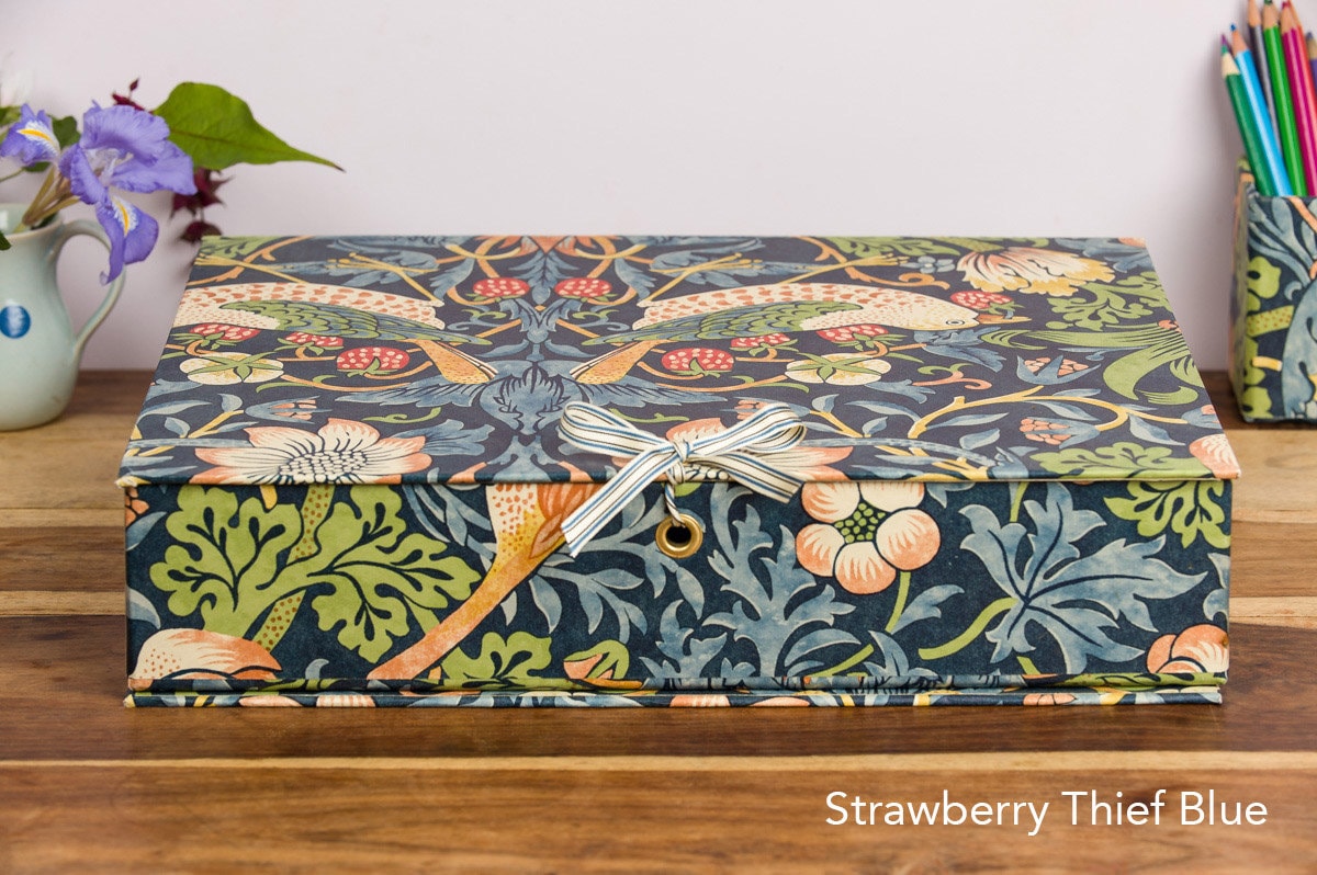 William Morris Box File - (A4) Office Collection & Stationery Handmade ...