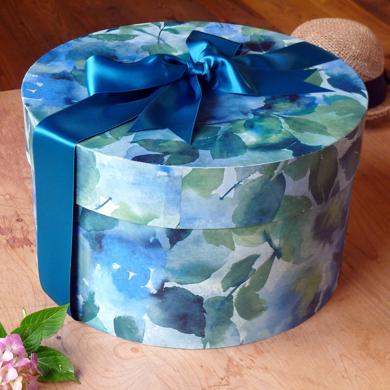 Decorative Hat Box - Etsy
