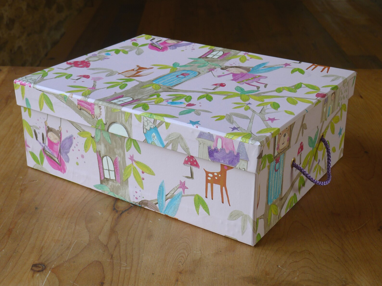 Children's Artwork Box Keepsake Box Artwork Storage - Etsy