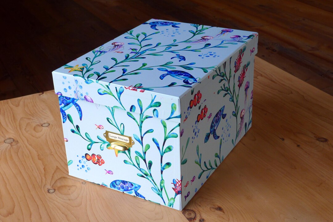 Children's Large Storage Box in Under the Sea | Home Storage Solutions ...