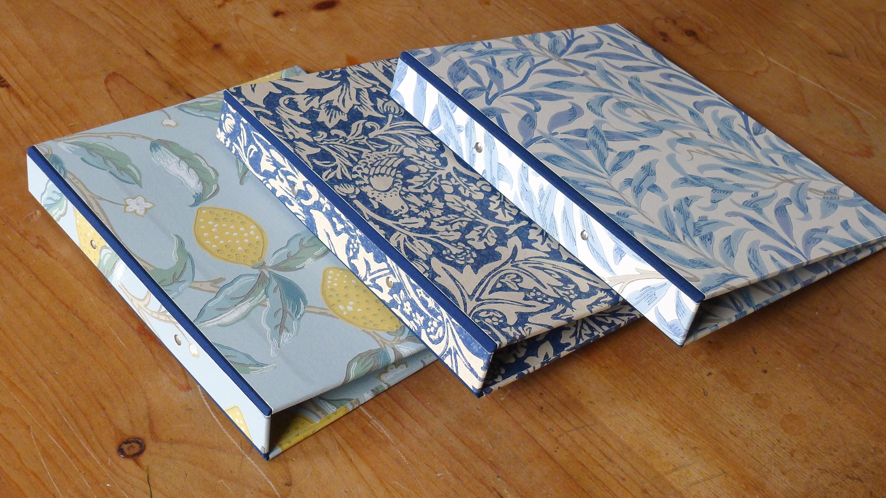 William Morris Ring Binder Willow Blue Office Stationery & - Etsy UK
