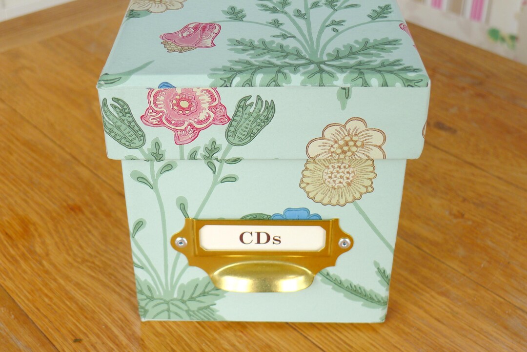 William Morris CD Box in William Morris Daisy | Keepsake Box and Clever ...