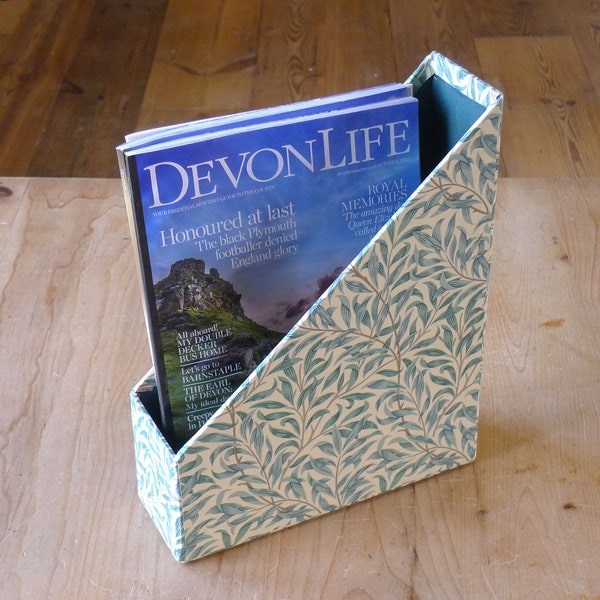 Magazine File Holder - Etsy
