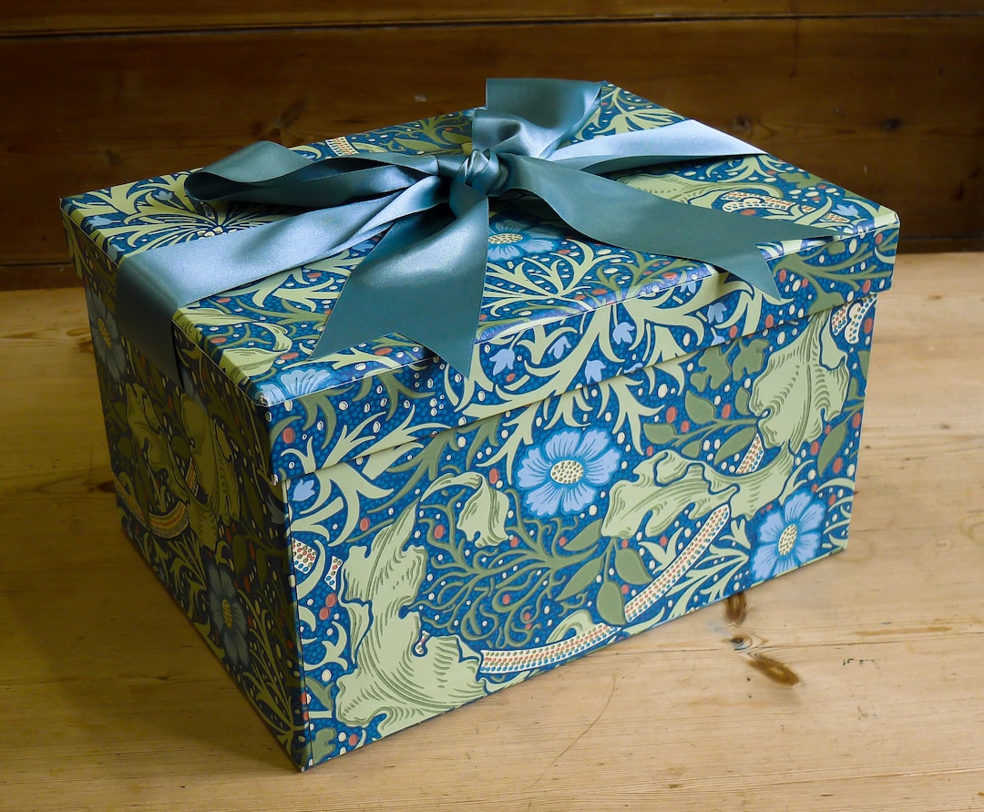 William Morris Memory Box Large - Memories & Keepsakes - Etsy