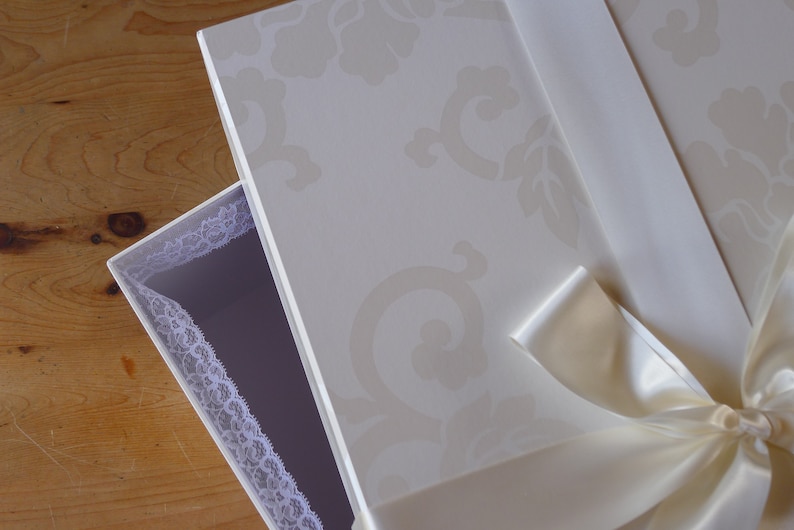 Extra Large Wedding Dress Storage Box in Endsleigh Ivory to - Etsy