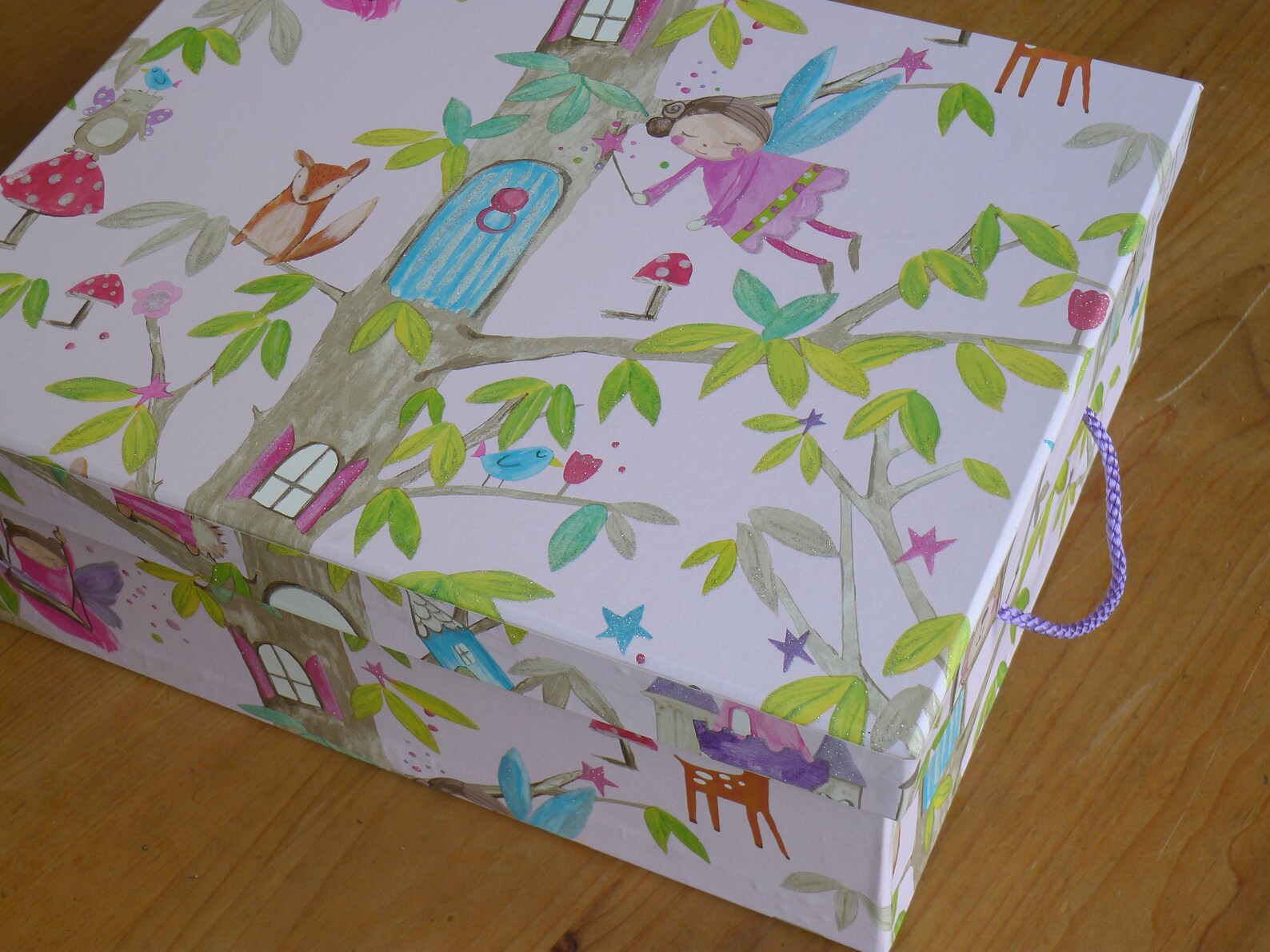 Children's Artwork Box Keepsake Box Artwork Storage - Etsy