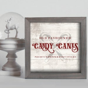 Christmas Wood Sign Christmas Sign Candy Cane Sign Christmas Home Decor ...