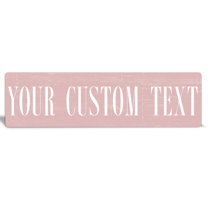 Custom Sign - Etsy