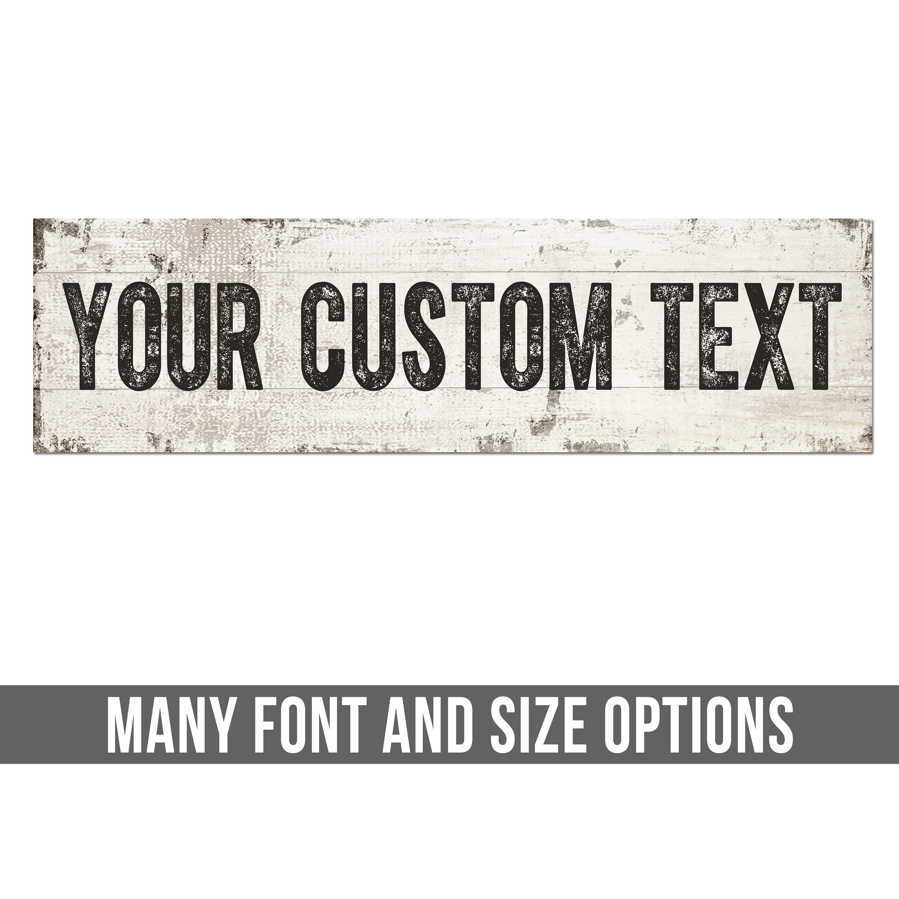 Custom Metal Sign Custom Sign Distressed Metal Sign - Etsy Australia