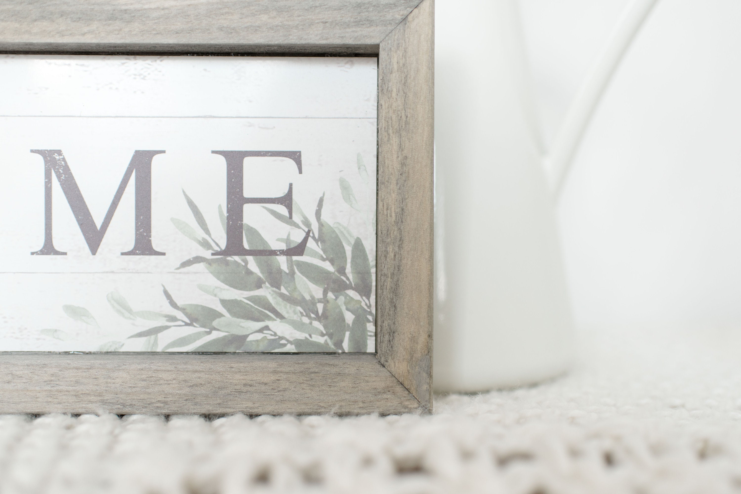 Welcome Sign Framed Welcome Sign Home Decor Sign Entry - Etsy