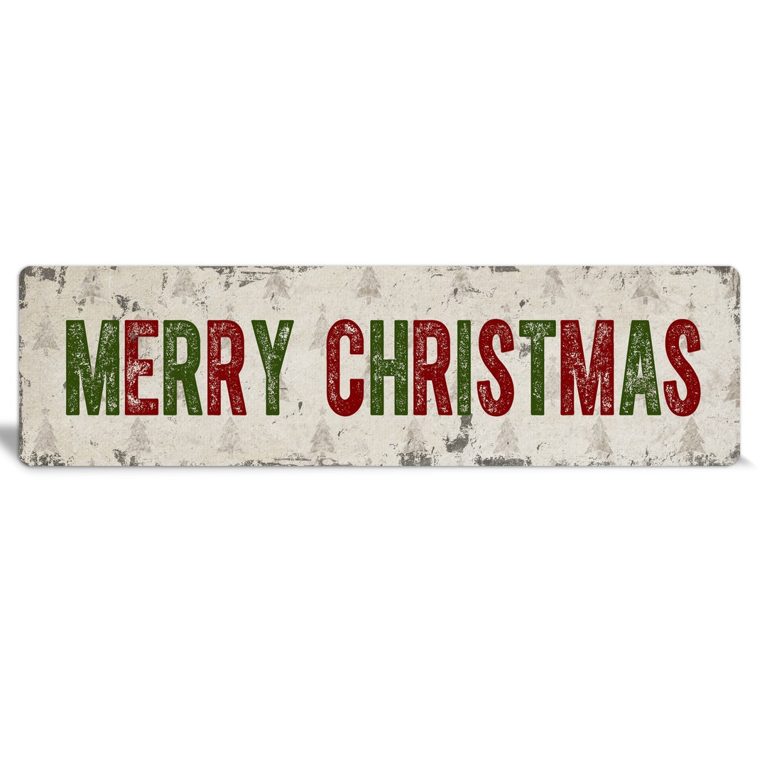 Christmas Sign, Merry Christmas Decor, Wreath Sign, Christmas Decor ...