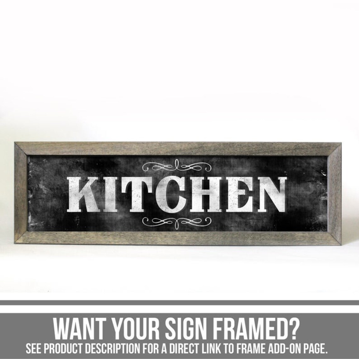 Kitchen Sign Kitchen Decor Kitchen Wall Decor Metal - Etsy