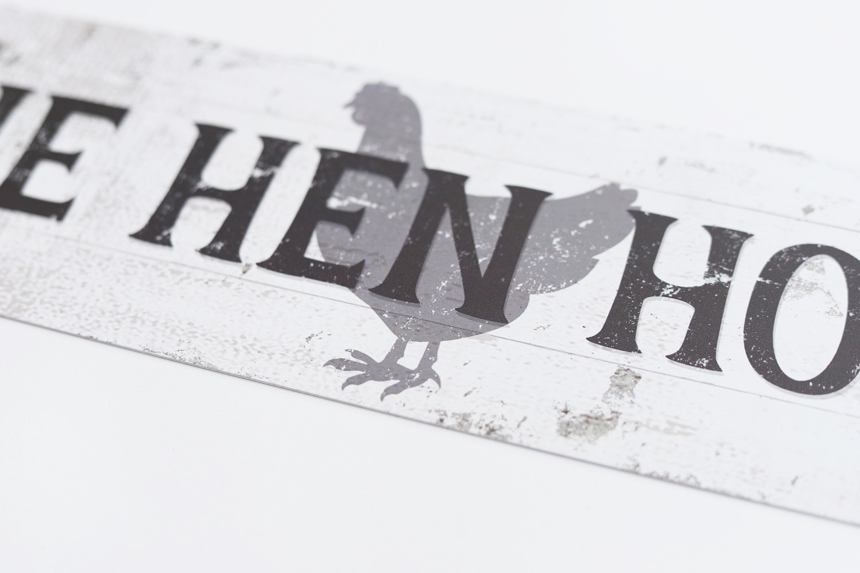Chicken Coop Sign the Hen House Backyard Chicken Chicken - Etsy
