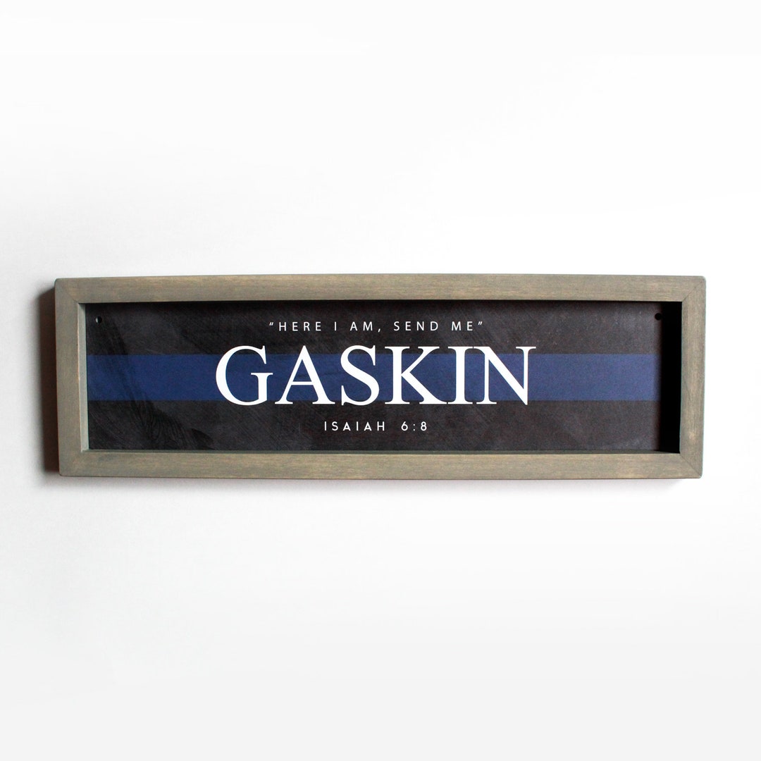 Framed Police Sign, Police Gifts, Police Week Gift, Police Officer ...