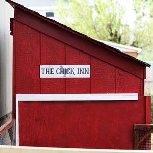 Chicken Coop Sign - the Chick Inn - Backyard Chicken - Chicken Coop ...