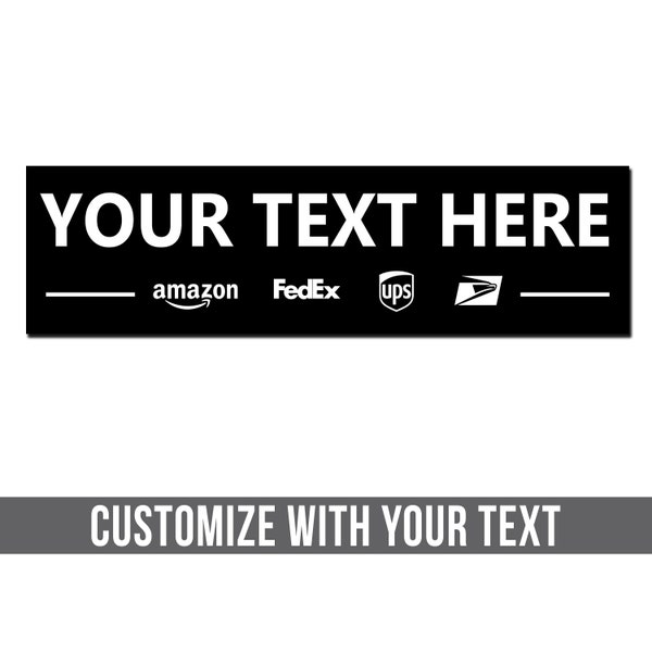 Usps Fedex Ups Sign - Etsy