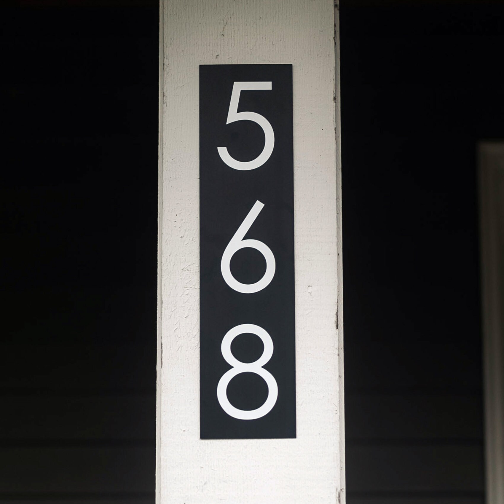 Home Décor Signs Metal Number Signs for Address Plaque Iron House ...