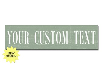 Custom Green Signs - Etsy