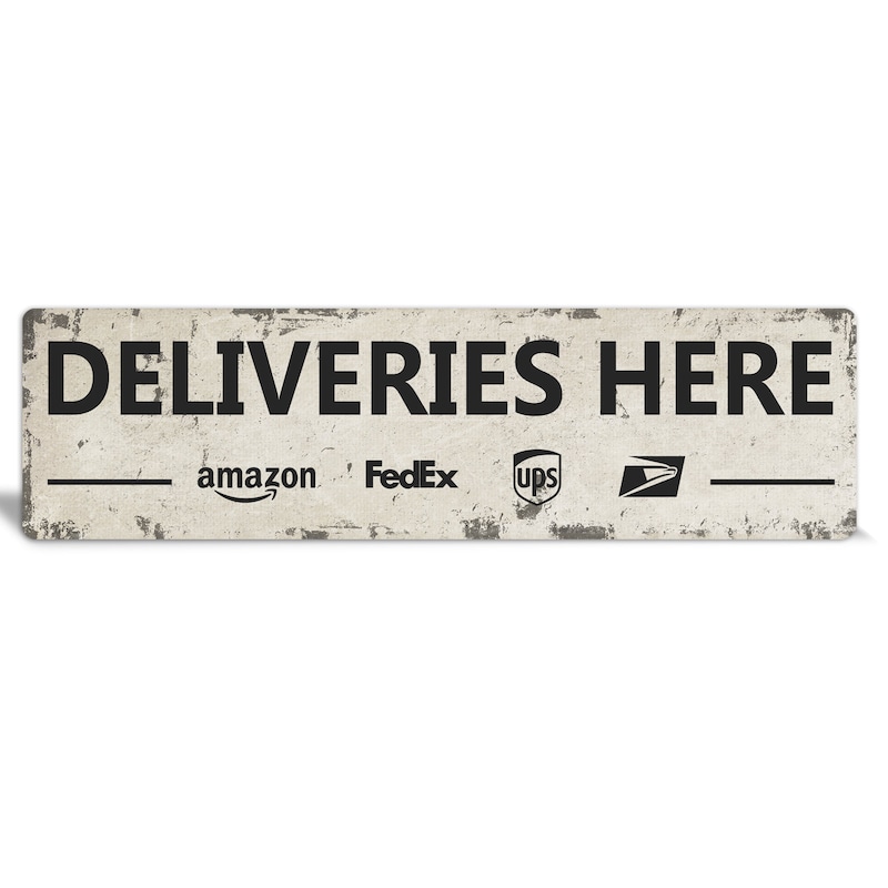 Personalized Package Delivery Signs - Etsy