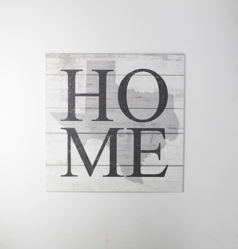 Home Sign 50 States Home Sign Home State Sign Modern | Etsy