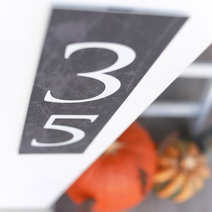 Address Sign, Black Address Sign, House Numbers, Metal Address Sign ...