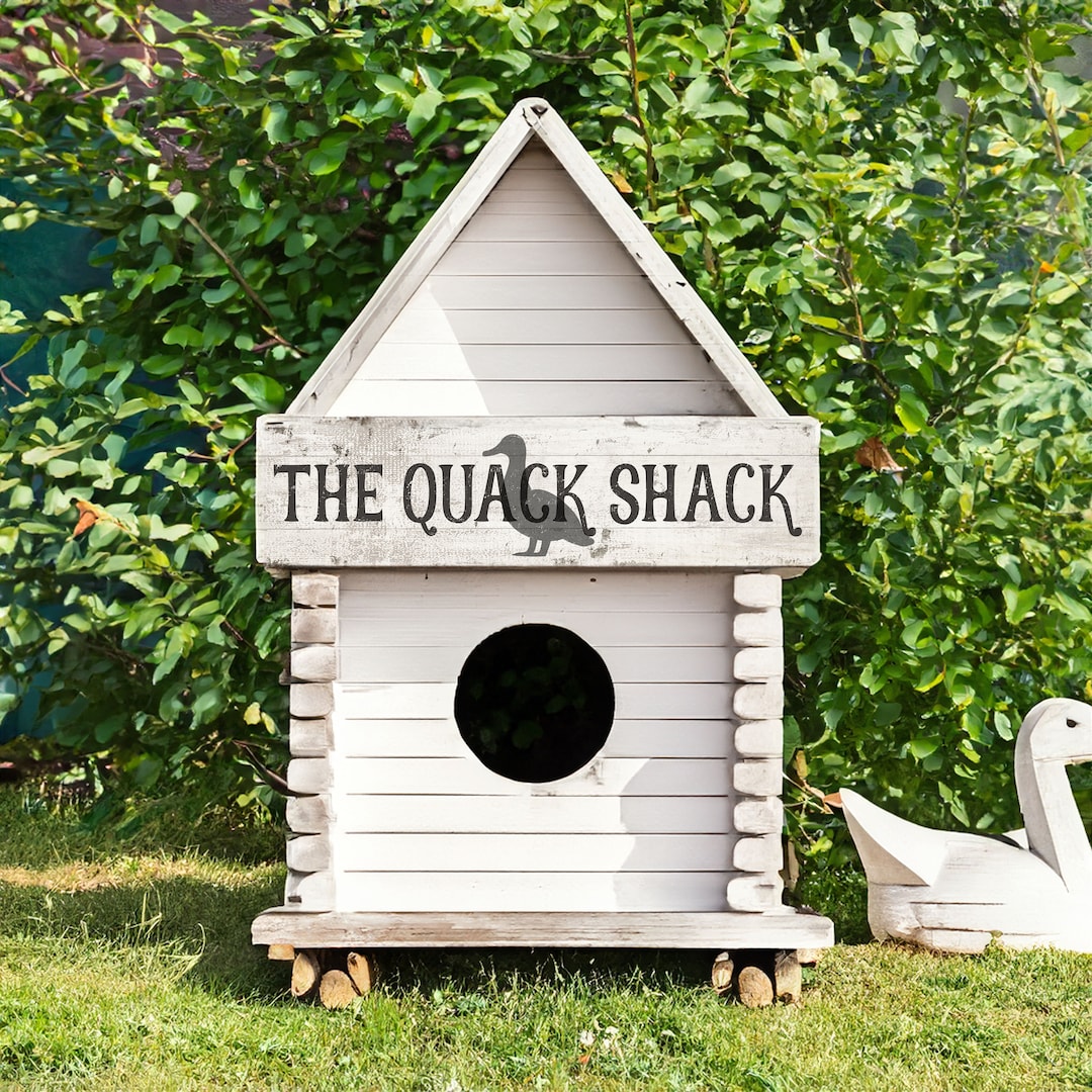 The Quack Shack, Duck Decor, Duck Sign, Duck House, Duck Decor, Metal ...