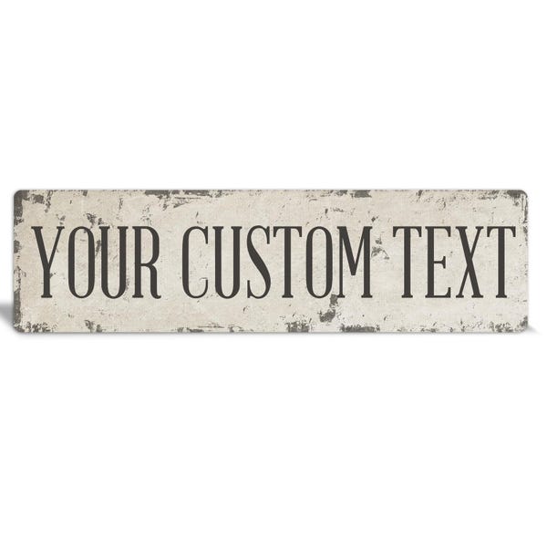 Custom Sign - Etsy