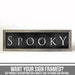 Halloween Sign Halloween Decor Spooky Halloween Sign - Etsy