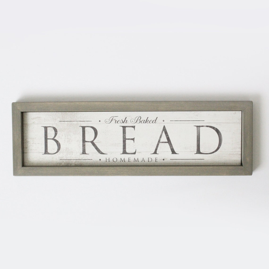 Kitchen Sign Framed Sign Home Decor Sign Bread Sign | Etsy