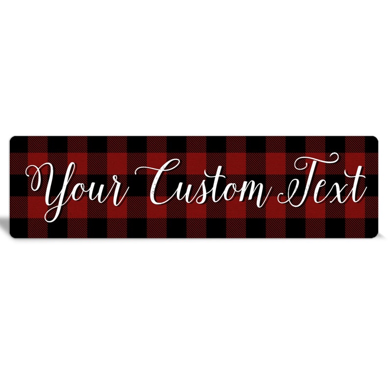 Buffalo Plaid Decor - Etsy