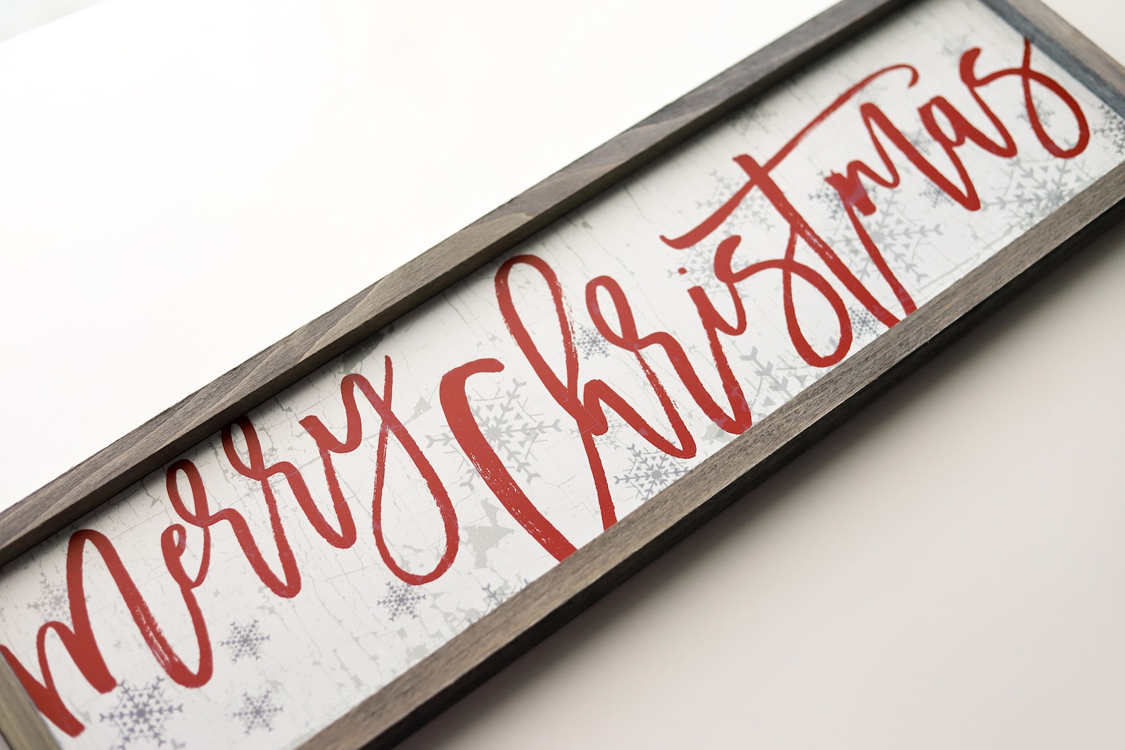 Merry Christmas Sign Red Merry Christmas Sign Merry - Etsy