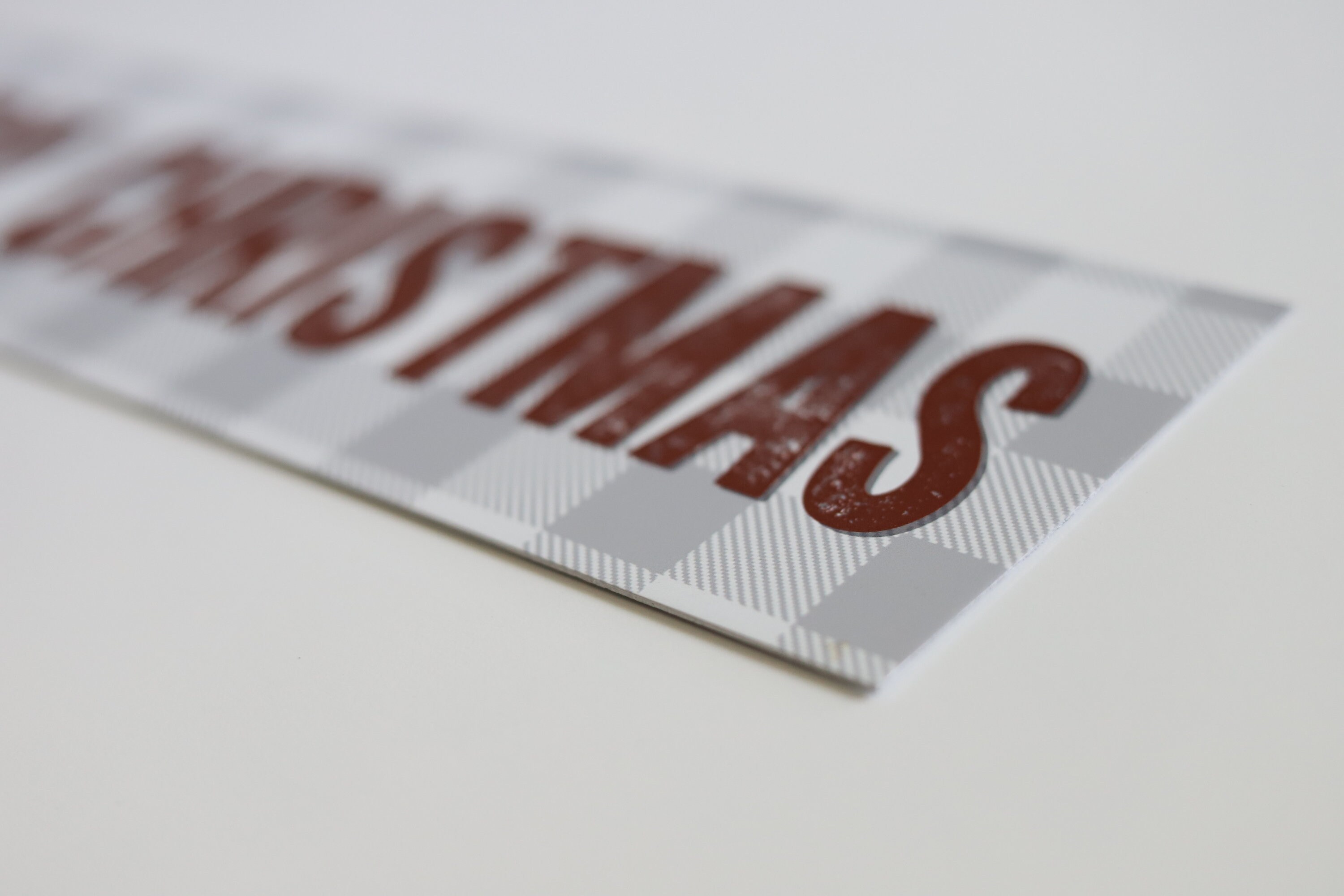 Buffalo Plaid Sign Merry Christmas Sign Grey Buffalo Plaid | Etsy