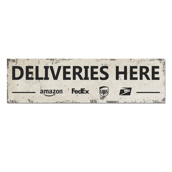 Outdoor Delivery Sign - Etsy