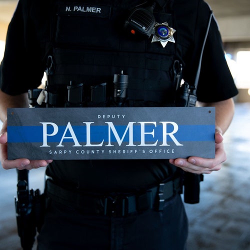 Police Officer Name Sign Family Name Police Decor Police - Etsy