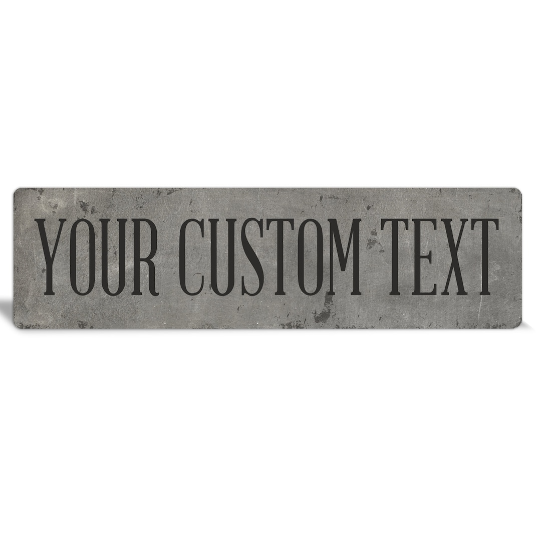 Custom Metal Sign, Custom Sign, Outdoor Signs, Metal Sign, Business ...