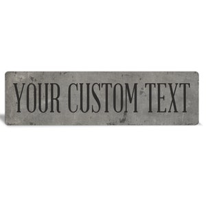 Custom Metal Sign, Custom Sign, Outdoor Signs, Metal Sign, Business ...