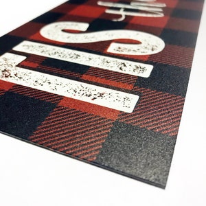 Buffalo Plaid Decor Tis the Season buffalo Plaid Sign - Etsy