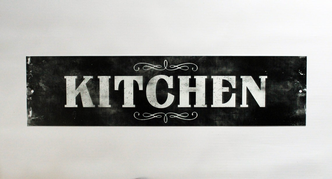 Kitchen Sign Kitchen Decor Kitchen Wall Decor Metal - Etsy