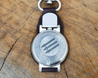 Leather Watch Fob - Etsy