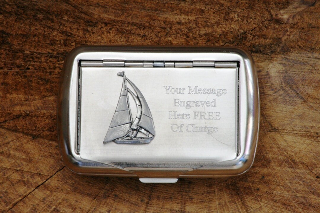 Sailing Ship Boat Mask Hand Rolling Tobacco Cigarette Tin FREE - Etsy