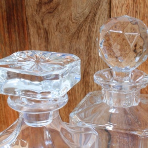 Viking Cut Glass Whiskey Decanter With Golf Ball or Square Style ...