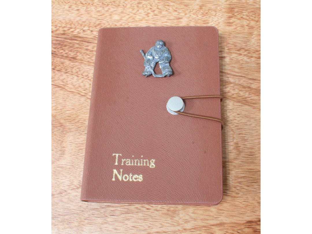 Ice Hockey Training Notes Jotter Notebook Lined Notepad Student Exam ...