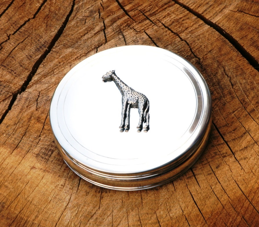 Giraffe Trinket Box English Pewter Ladies Christmas Gift 152 - Etsy