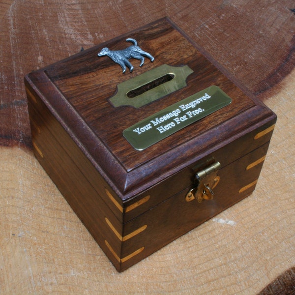 Wooden Money Box - Etsy