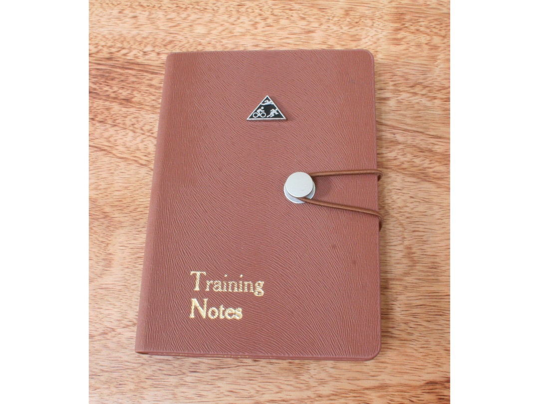 Triathlon Training Notes Jotter Notebook Lined Notepad Student Exam ...